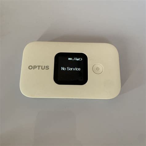 Huawei E5577 Optus 4g Wifi Modem White Locked To Optus Retro Unit