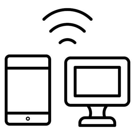 Premium Vector Internet Connectivity Icon