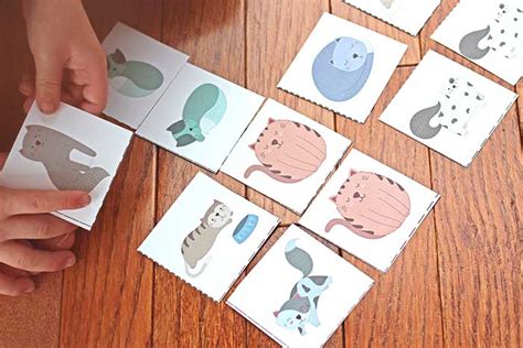 how to create memory games and pair matching exercises