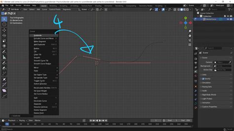 How To Add Vertex To Curve In Blender