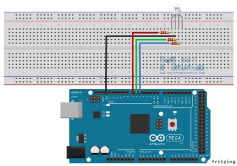Arduino Rgb Led Circuit Diagram Circuit Diagram
