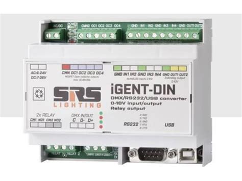The DTS R DIN Rail DMX Relay Switch Pack Provides Turk Products