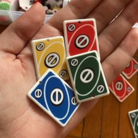 pingente de carta uno bloq 2unid shopee brasil