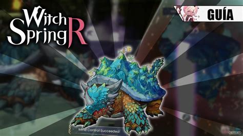 Cómo capturar a Eison en WitchSpring R A por la tortuga