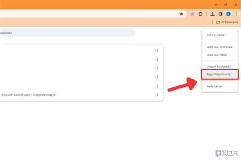 How To Export Google Chrome Bookmarks A Step By Step Guide