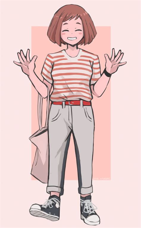 Ochako Uraraka Casual Clothes Deborah Hughes Blogs