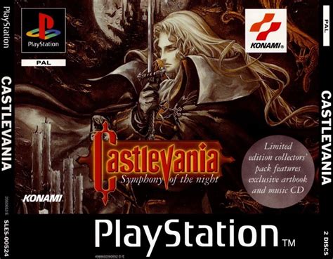 Castlevania Symphony Ps1 Pal Front Replacement Box Art Case Insert Cover Only £4 49 Picclick Uk