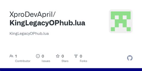 GitHub XproDevApril KingLegacyOPhub Lua KingLegacyOPhub Lua