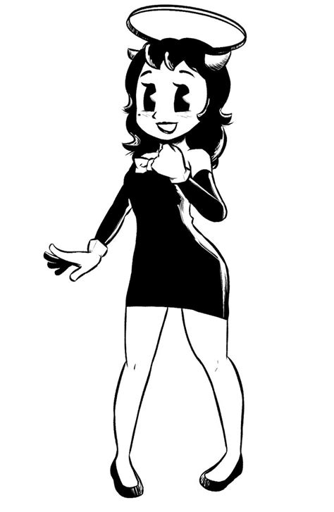 Bendy And The Ink Machine Alice Angel By Thegamingdrawer Alice Angel Bendy And The Ink