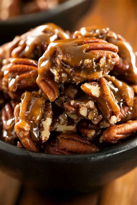 Caramel Pecan Clusters Dessert Hungry