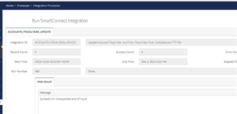 syntaxerror unexpected end of input eone solutions