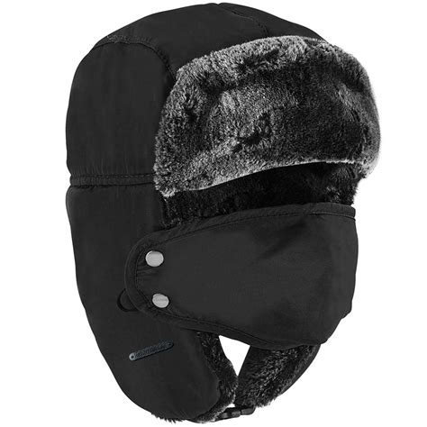 Cozy Warm Trapper Hat With Chin Strap Free Shipping
