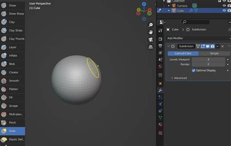 Subdivide Not Letting Me Sculpt R Blender