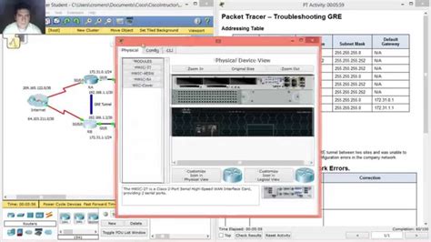 3 4 2 5 7 2 2 4 Packet Tracer Troubleshooting Gre Youtube