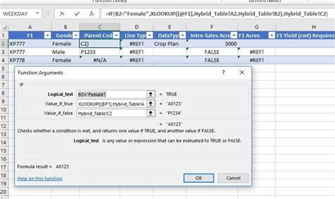 Xlookup Issue With If Statement And Xlookup • General Excel Questions