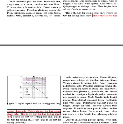 Pdftex Figuretable Placed In Between Hyperlink Text The Floats May Incorrectly Display The