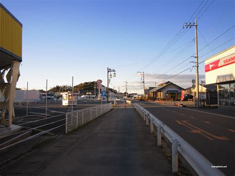 下総神崎駅と駅前国道356号の紹介 写真36枚 千葉県神崎町