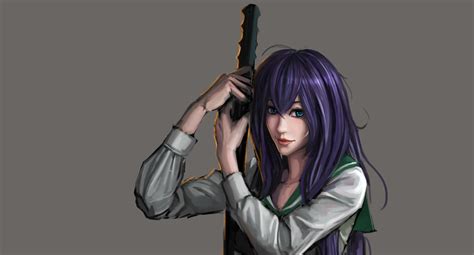 3840x2160 Saeko Busujima Hd Wallpaper Rare Gallery