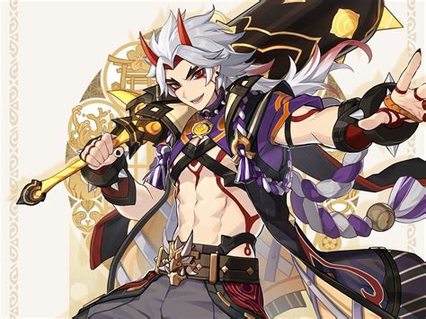 Genshin Impact 23 Characters Arataki Itto Gorou Release Lore Revealed