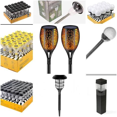 Садовые фонари на солнечных батареях новый в наличии Цена 150₽ во Владивостоке