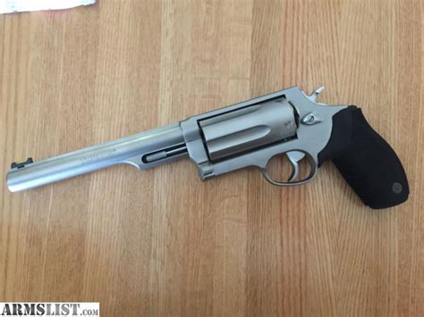 Armslist For Sale Trade Stainless Taurus Judge 6 5 Barrel 3 Chamber