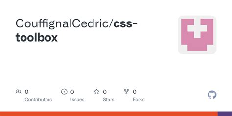 Github Couffignalcedriccss Toolbox