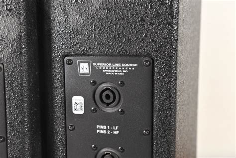 Sls Ls6500 Full Range Bi Amped Line Array Module Pair Cg003gu