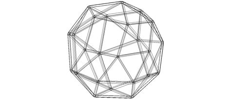 Wireframe Snub Cube 3d Model By Mranycad