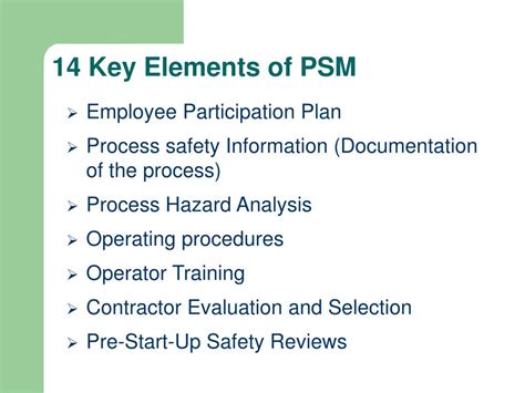 PPT Process Safety Management Risk Management Planning Overview PowerPoint Presentation ID