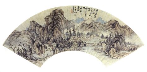 溪桥迎翠图 国画欣赏 国画 历代国画艺术长廊