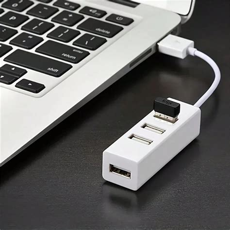 Four Port Usb Splitter Usb Hub Usb Extender One Drag Four 20 Small 4 Port Usb Hubline Length