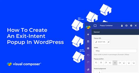 how to create an exit intent popup in wordpress visual composer