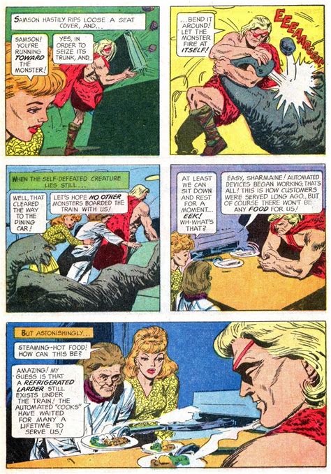 Mighty Samson Mauling The Many Mutants Of Nyark