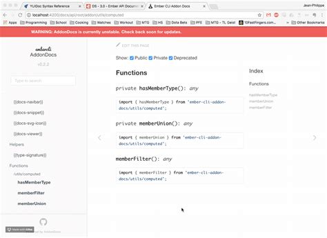 Sorting Through APIs Using Visibility