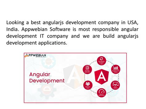 Ppt Looking Angular Development Company In Usa India Powerpoint