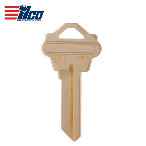 Ilco Wk2 Weslock Key Blank Wk2 Br Keydirect Canada