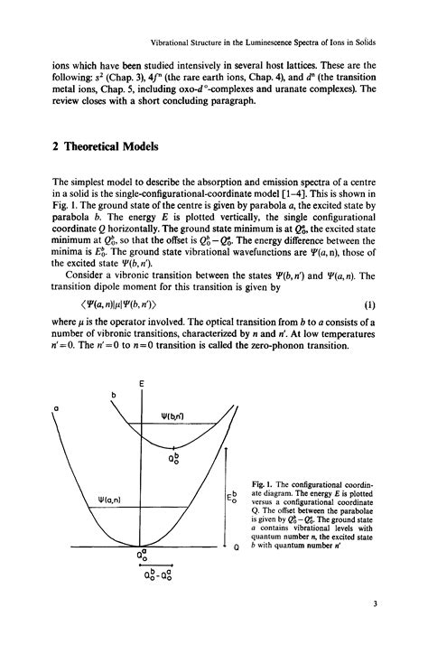 Configuration Coordinate Diagram Big Chemical Encyclopedia