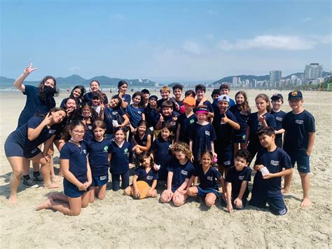 Atividades Na Praia Com Os Coc Universitário Santos