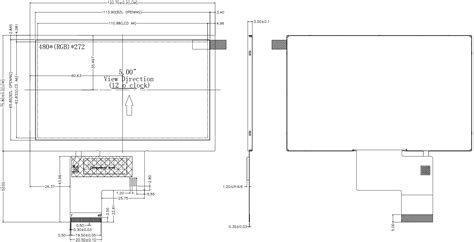 5 Inch Lcd Screen Maxen Tft Lcd Display Manufacturer Lcd Panel