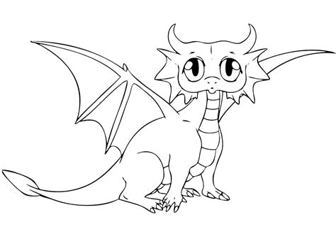 Дракон Картинка Раскраски 70 фото