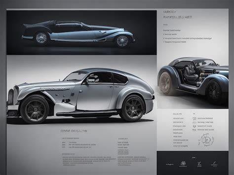 Premium Ai Image Full Complete Marketing Sheet Views Perfect Mar