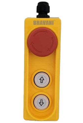 Pendant Push Button Single Phase At Rs Electric Hoist Single Phase Pendent Pushbutton In