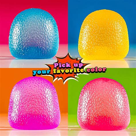 1pc Textured Squishy Squeeze Toy Malt Sugar Filled High Density Ice Squishy Stress Cube Sugar