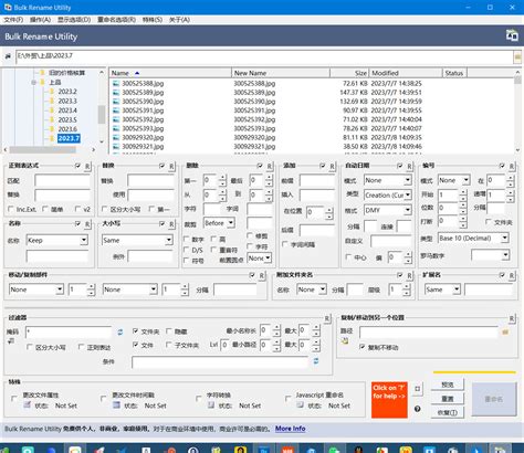 批量重命名 Bulk Rename Utility 4006 中文绿色版 小兵下载站