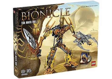 Lego Bionicle Toa Mata Nui Set 8998 Tw