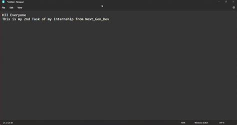 Puneet Kumar On Linkedin Nextgendev Internship