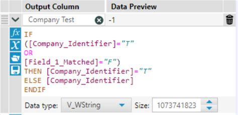 solved conditional formula on boolean resulting in 1 alteryx