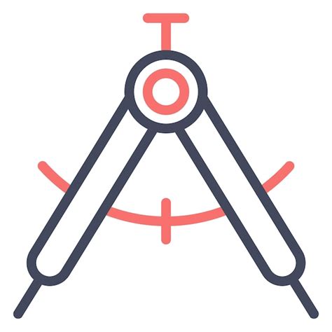 Premium Vector Compass Vector Illustration Style