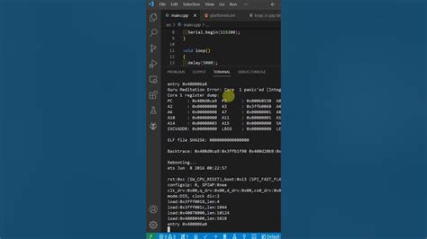 Esp32esp8266 Exception Decoder Shorts Youtube
