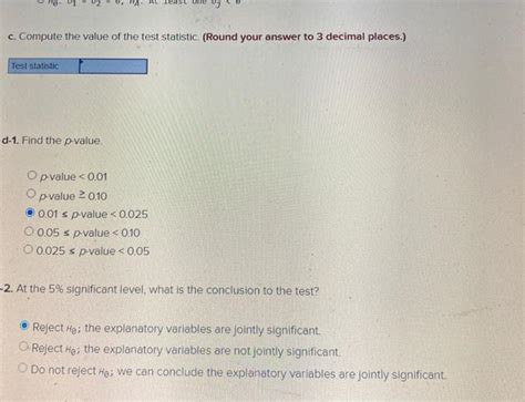 Solved The Following Anova Table Was Obtained When